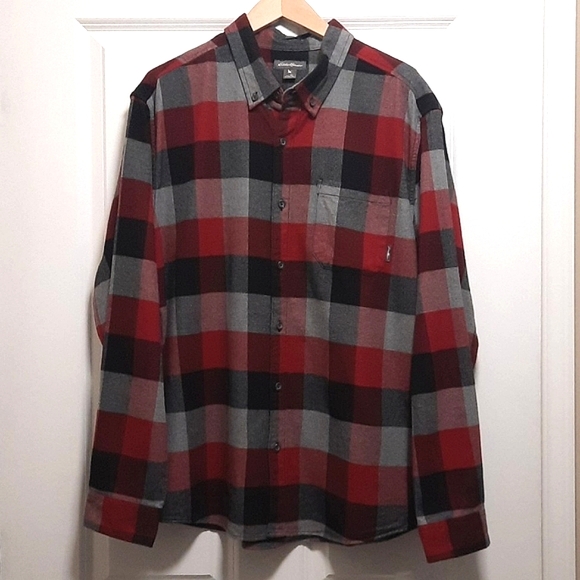 Eddie Bauer | Shirts | Eddie Bauer Classic Fit Plaid Flannel | Poshmark